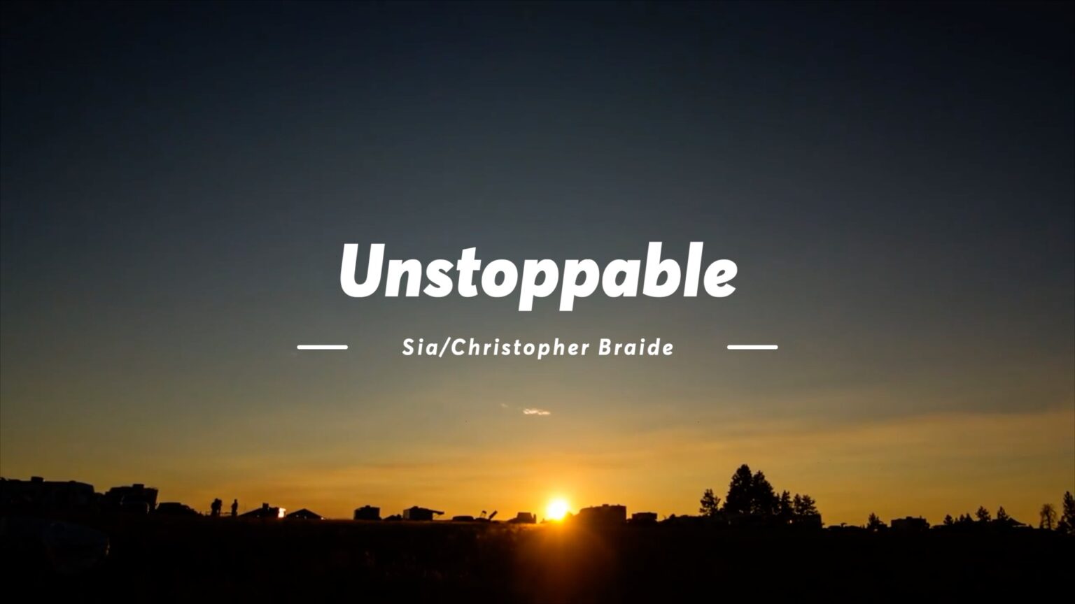Sia – Unstoppable, I’m unstoppable 一定要在起床后听听 – 米诺的后花园